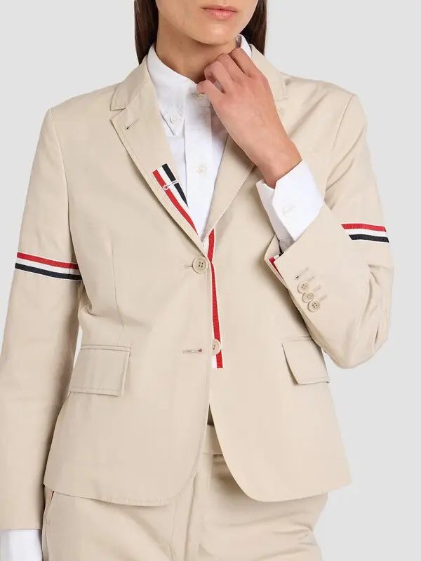 Thom Browne Cotton Single-breasted Sport Coat