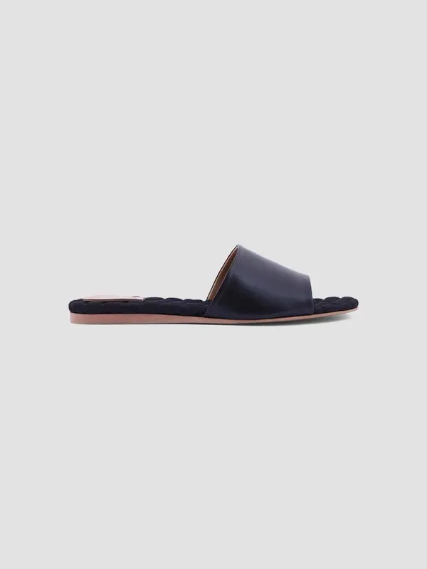 Aera Mia Faux Leather Slides