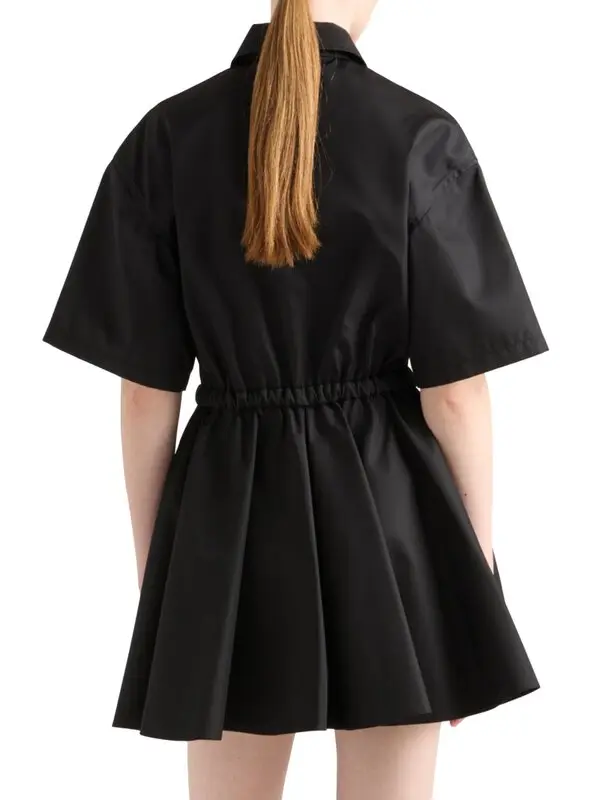 Prada Short-sleeved Re-nylon Dress