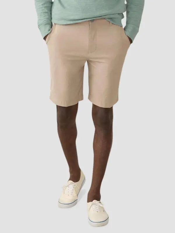 Faherty Brand All Day Tailored Shorts - Khaki