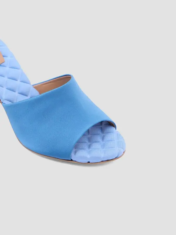 Aera Giulia 70mm Mules - Light Blue