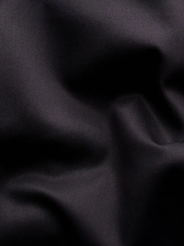 Eton Slim-fit Elevated Twill Shirt - Black
