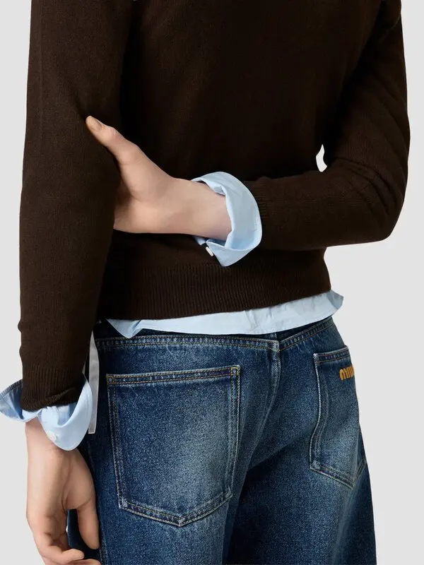 Miu Miu Cashmere Cardigan - Brown