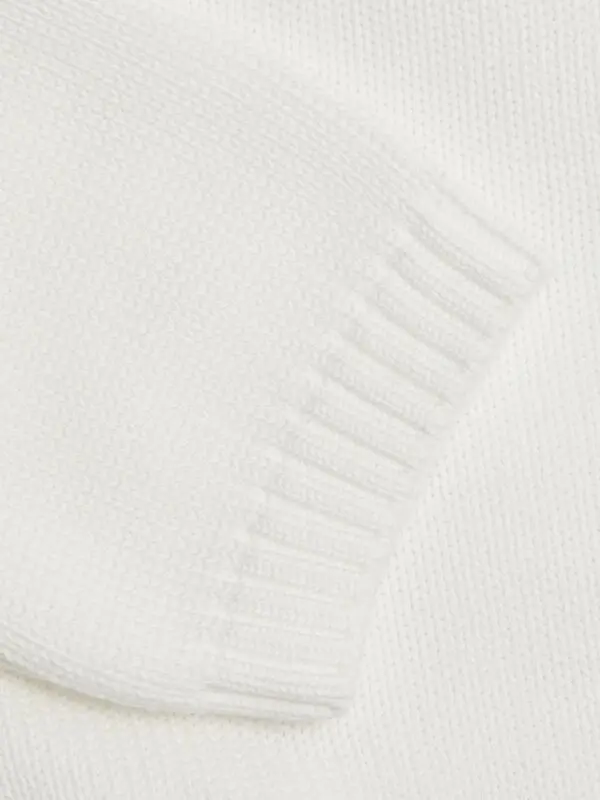 TOCCIN Elsie Short-sleeve Cotton Sweater