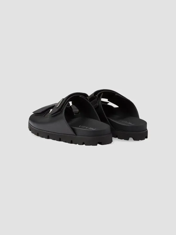 Prada Leather Strap Sandals