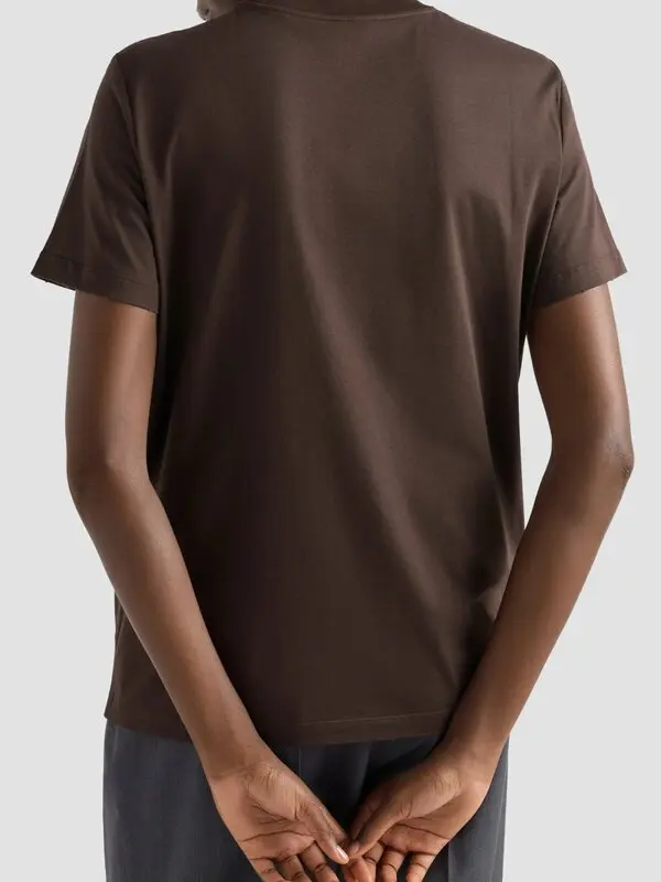 Prada Jersey T-shirt - Brown