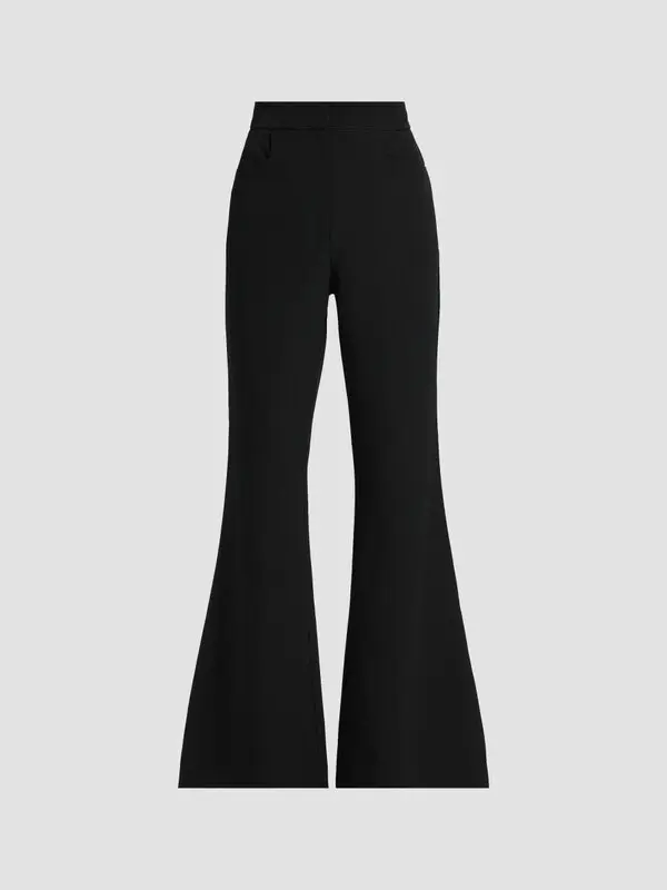 TOCCIN Gaia Suiting Flared High-rise Pants