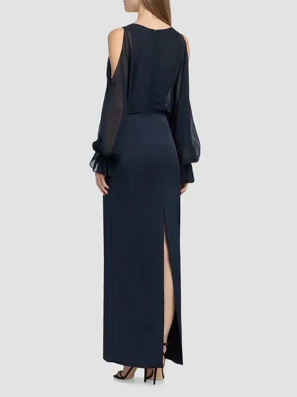 Ramy Brook Leesa Silk-blend Gown