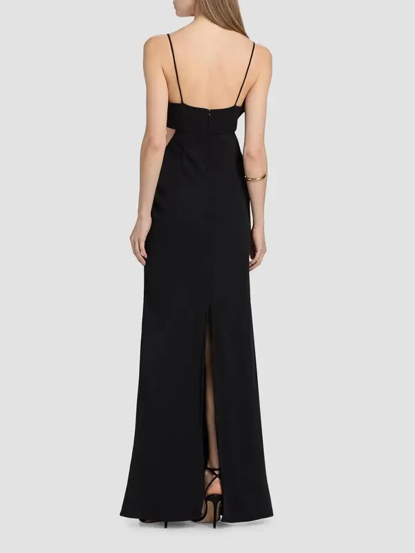Ramy Brook Helen Side Cut-out Gown