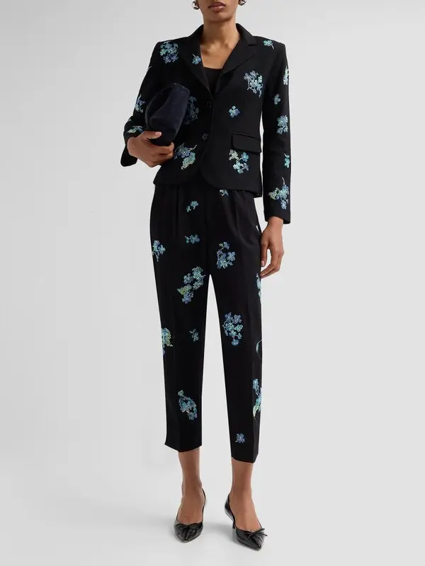 Libertine Bluebell Lane Embellished Single-breasted Classic Jacket