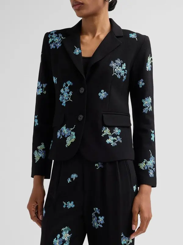 Libertine Bluebell Lane Embellished Single-breasted Classic Jacket