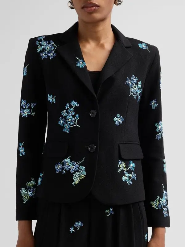 Libertine Bluebell Lane Embellished Single-breasted Classic Jacket