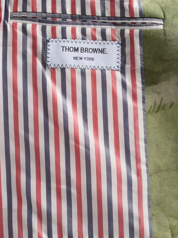 Thom Browne Nantucket Scenic Linen-cotton Sport Coat