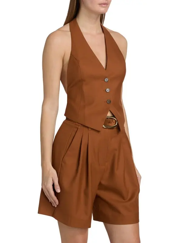 Ronny Kobo Lido Wool-blend Vest