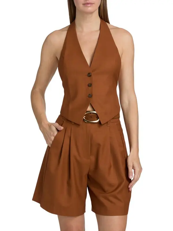 Ronny Kobo Lido Wool-blend Vest
