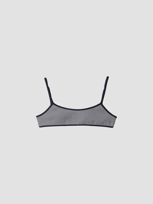 Miu Miu Technical Knit Swimsuit - Grey