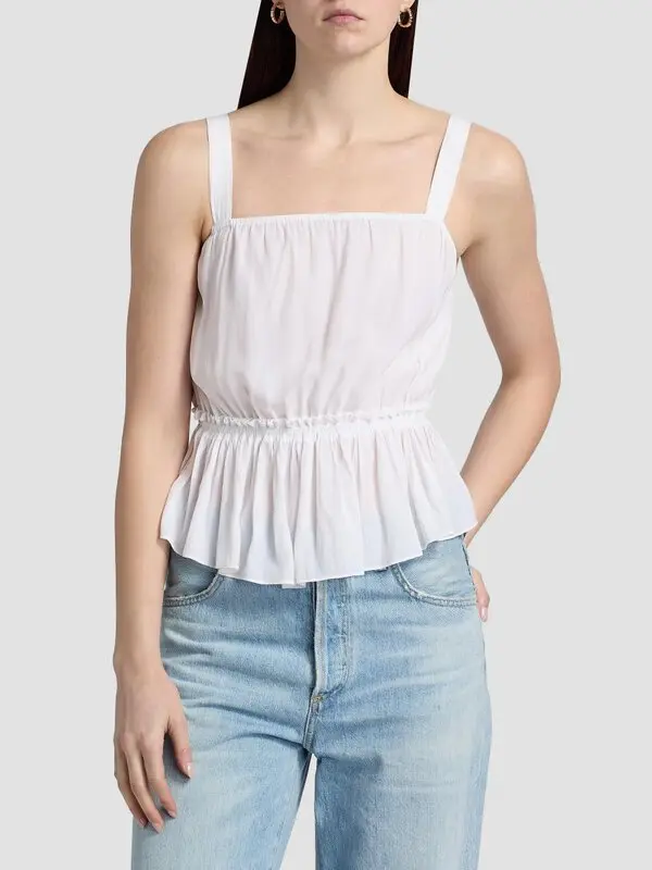 Ramy Brook Giorgia Peplum Tank