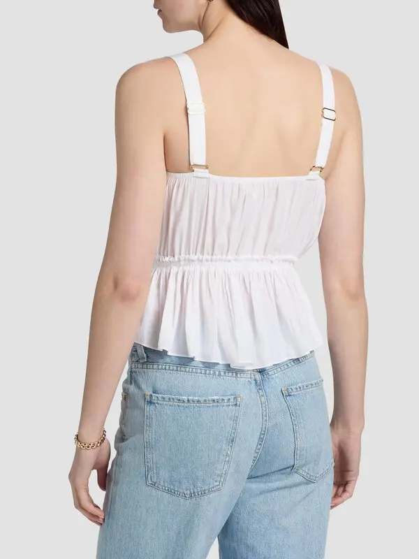 Ramy Brook Giorgia Peplum Tank