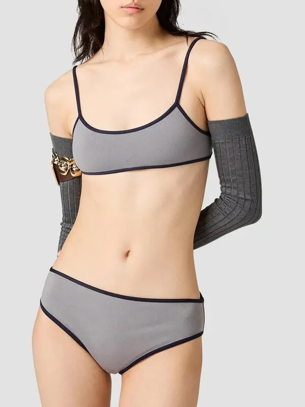 Miu Miu Technical Knit Swimsuit Bottom