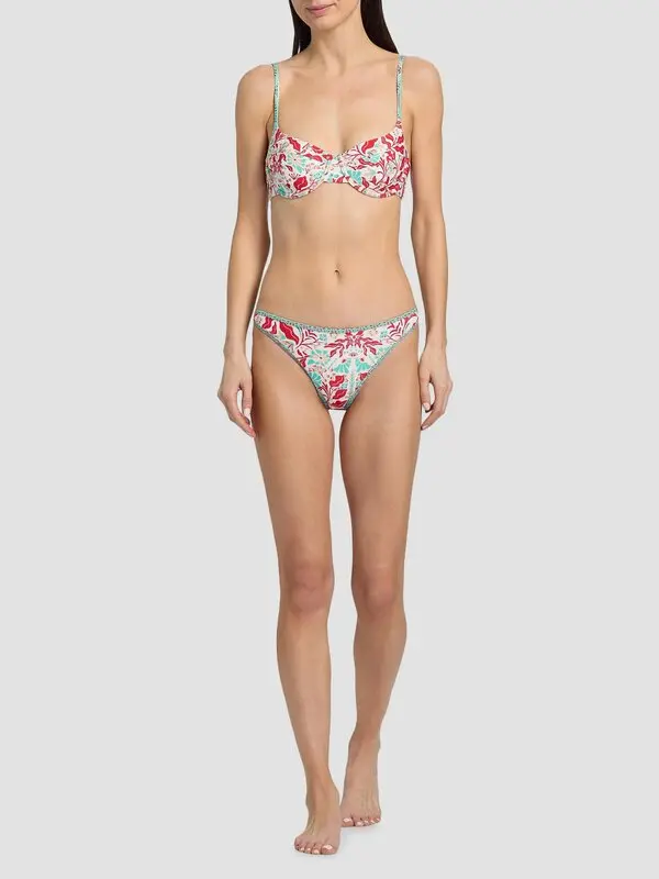 Ramy Brook Isla Floral Bikini Bottom