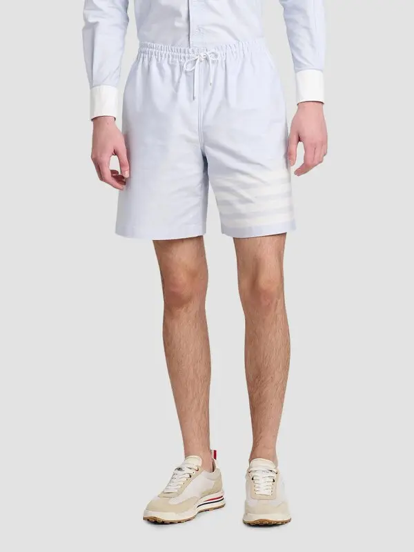 Thom Browne Engineered 4-bar Oxford Rugby Shorts