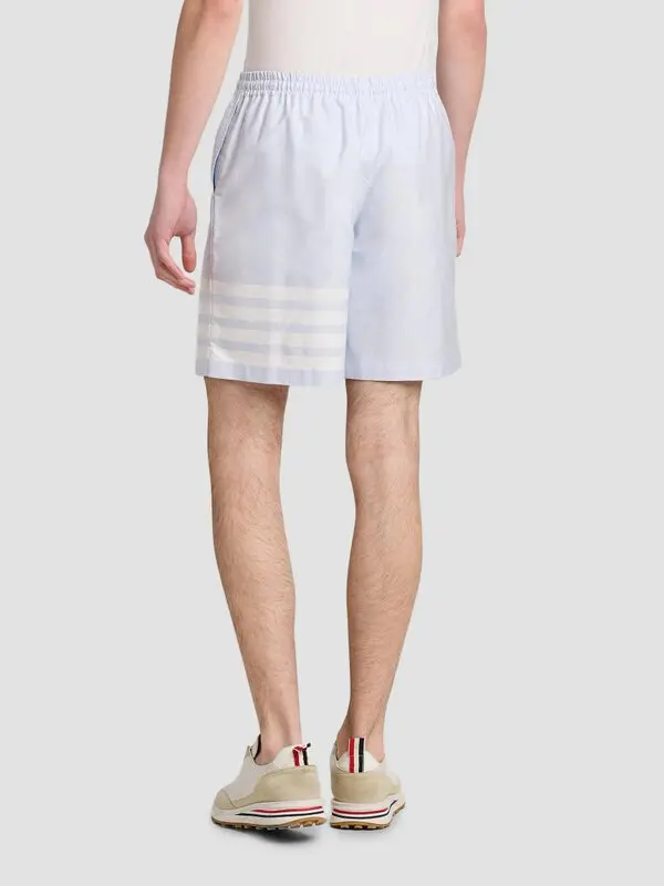 Thom Browne Engineered 4-bar Oxford Rugby Shorts