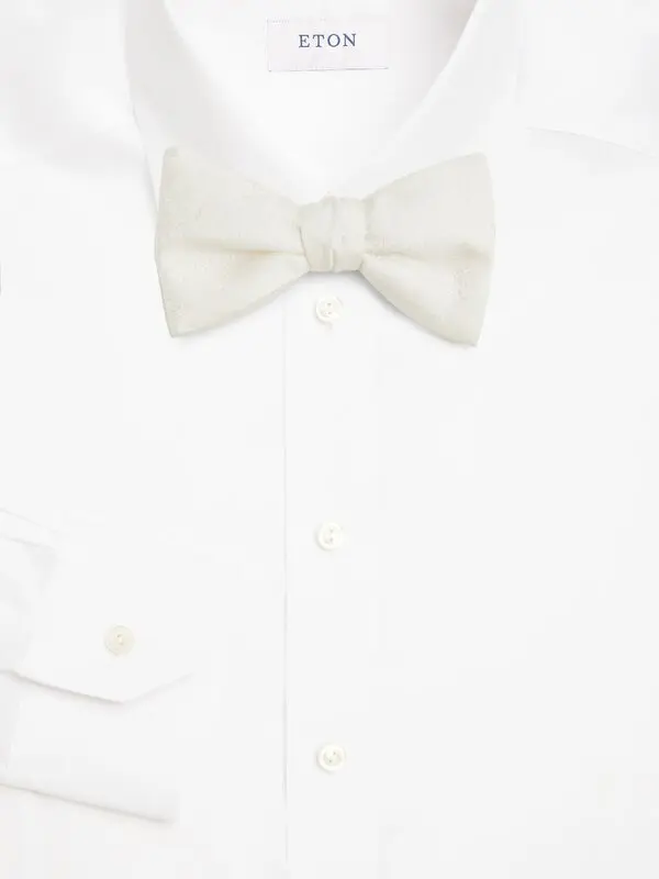 Eton Silk Ready-tied Bow Tie - Blue
