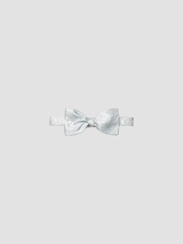 Eton Silk Ready-tied Bow Tie - Light Blue