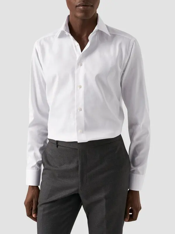 Eton Super Slim Fit Twill Shirt