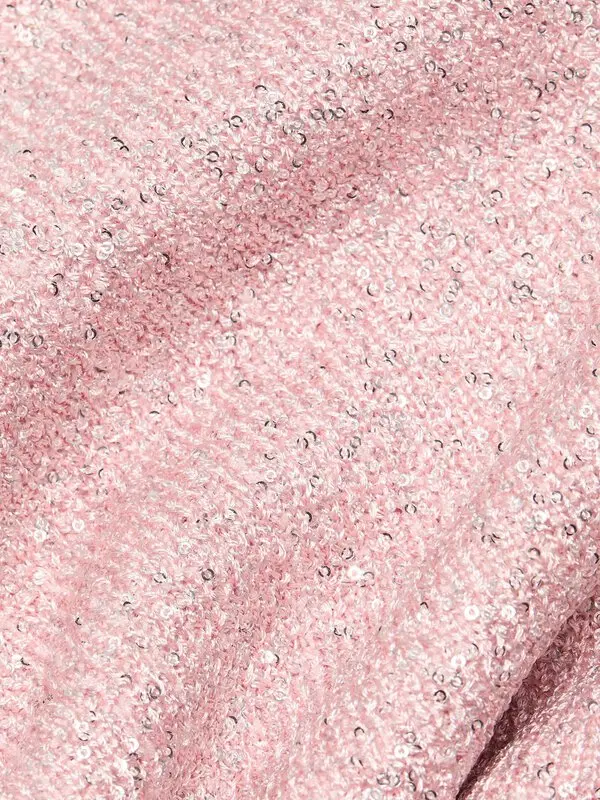 TOCCIN Sheila Sequined Knit Bodysuit