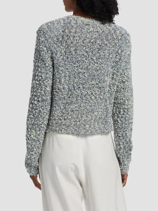 TOCCIN Emilia Bouclé Cardigan