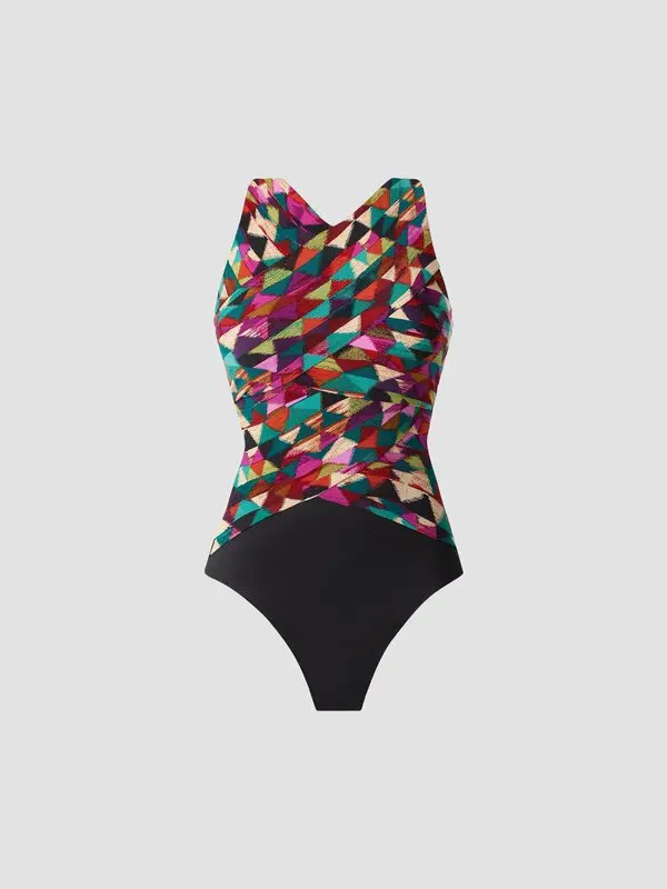 Miraclesuit Farfalle Brio One-piece Swimsuit