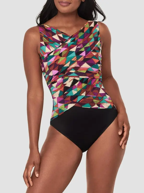 Miraclesuit Farfalle Brio One-piece Swimsuit