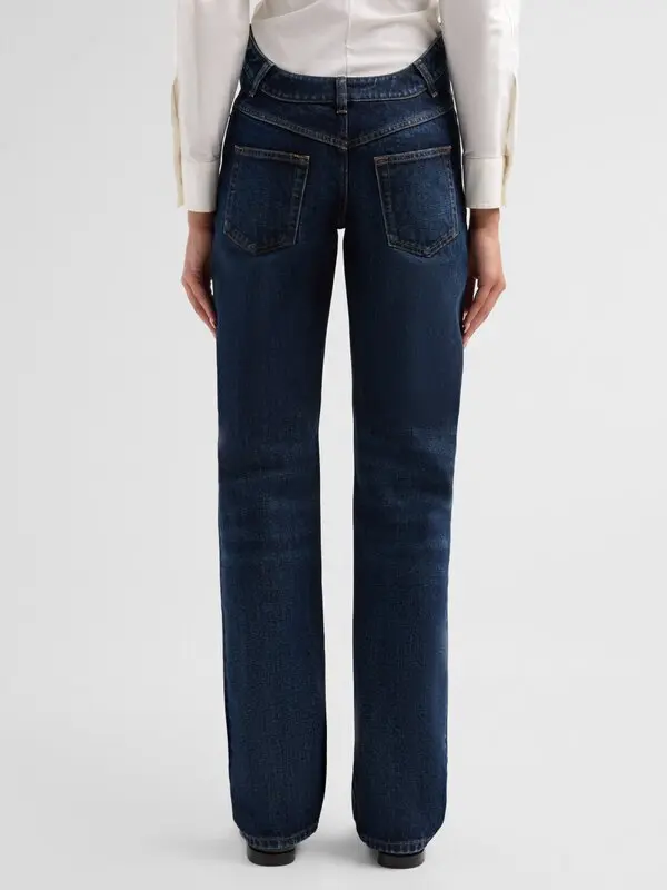 JEAN PAUL GAULTIER Curvy Waist Straight-leg Jeans