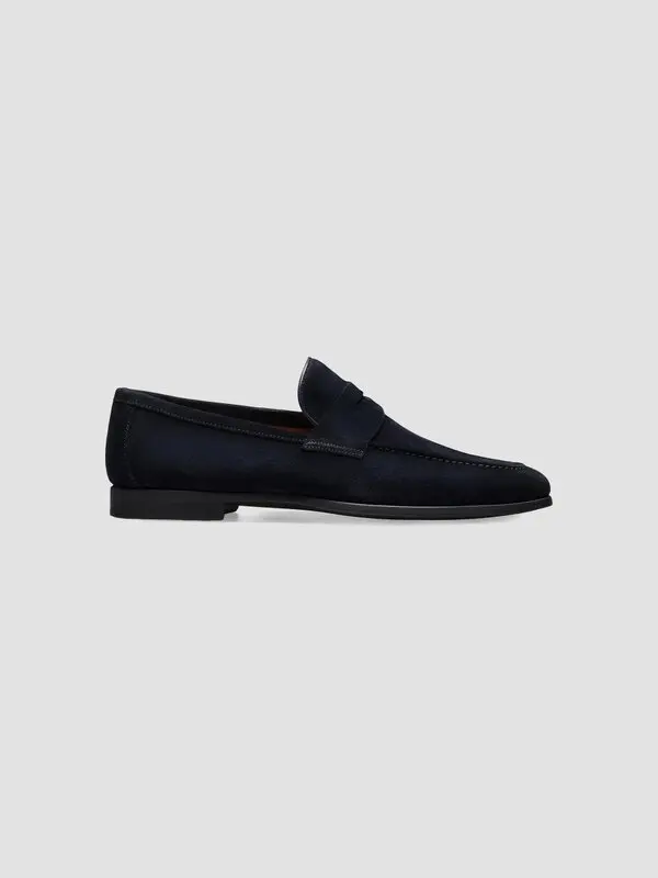 Magnanni Diezma Ii Suede Penny Loafers