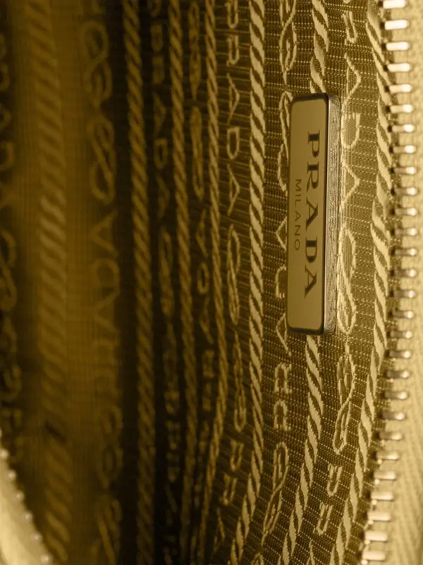 Prada Re-edition 2005 Saffiano Leather Shoulder Bag - Yellow