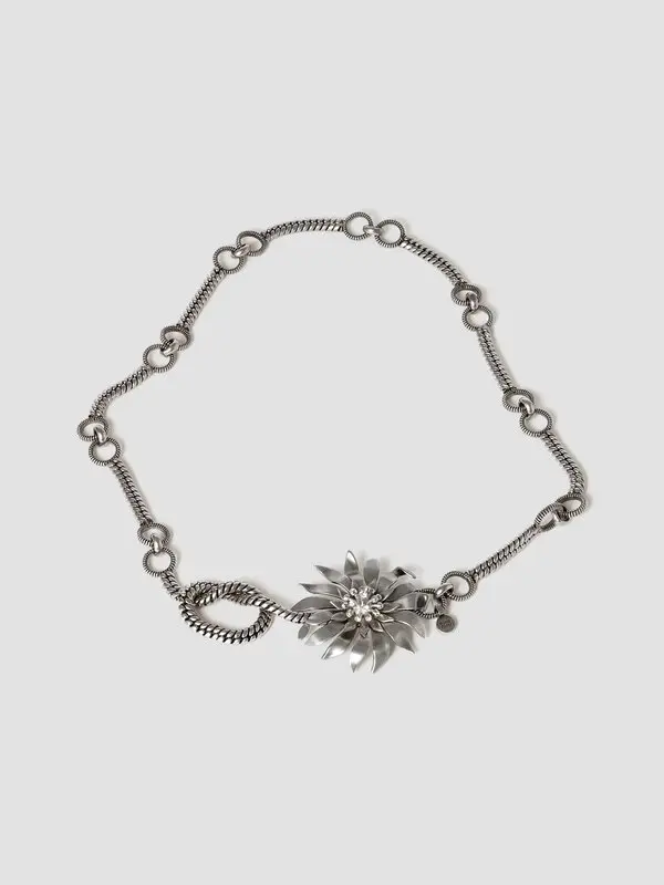Miu Miu Metal Belt With Crystals