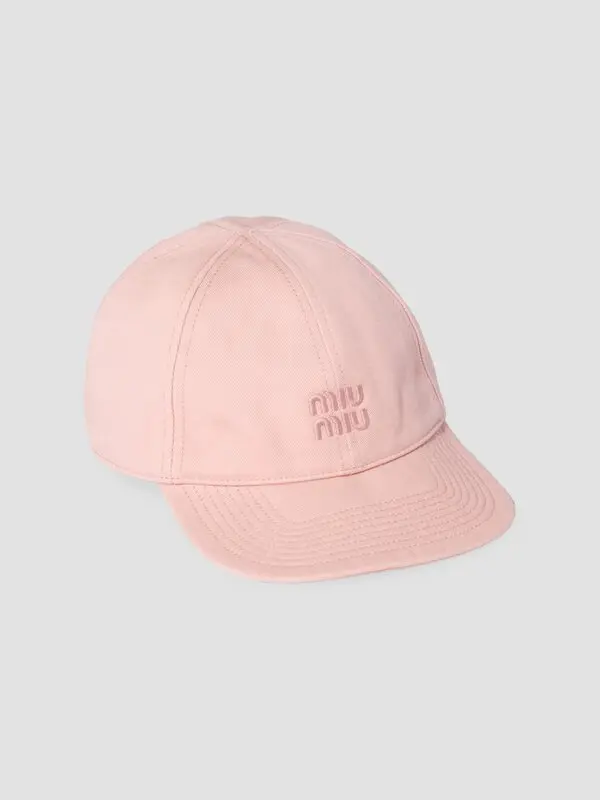 Miu Miu Drill Baseball Cap - Pink