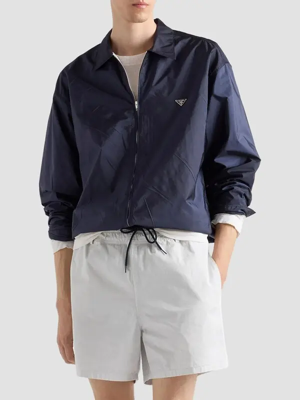Prada Re-nylon Shirt - Blue