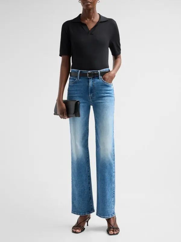 MOTHER The Kick It High-rise Jeans - Bitchin