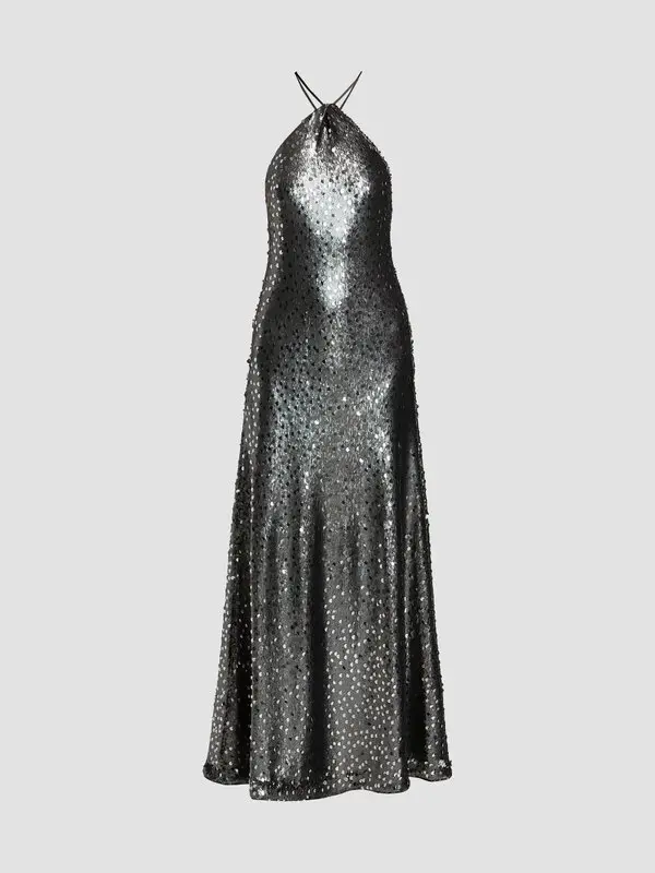 TOCCIN Monica Sequined Gown