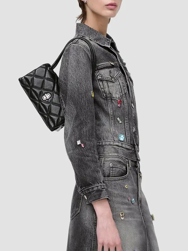 Marc Jacobs The Quilted Mini Dual Shoulder Bag