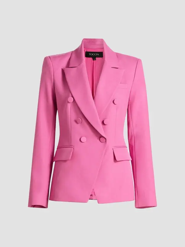 TOCCIN Kylie Double-breasted Blazer
