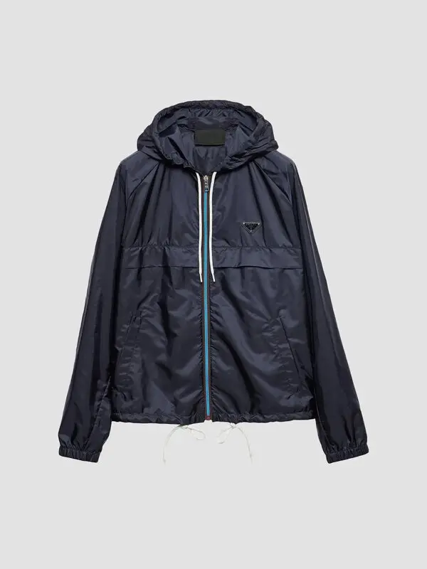 Prada Re-nylon Blouson Jacket - Blue