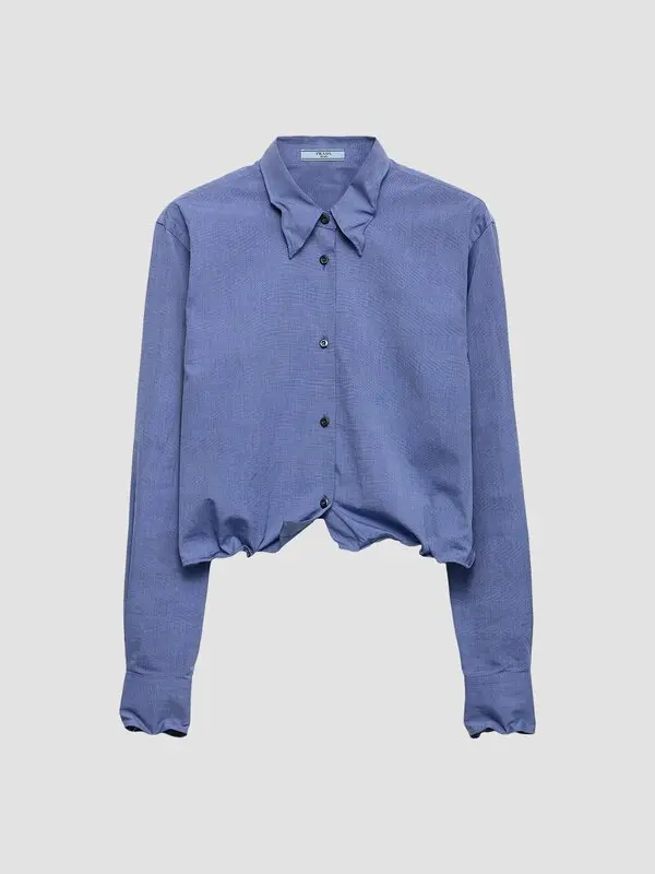 Prada Fil-à-fil Shirt - Blue