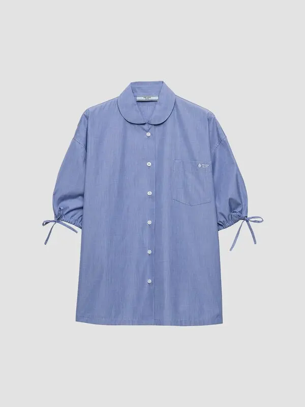 Prada Fil-à-fil Shirt - Blue