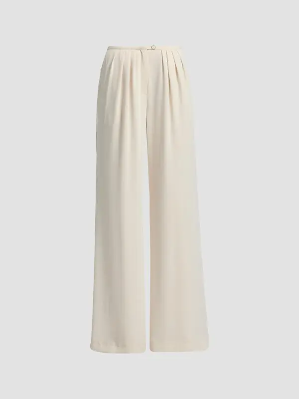 Ramy Brook Yasmine Pleated Wide-leg Pants