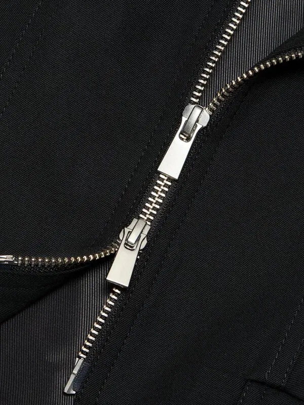 TOCCIN Jayden Zip-front Moto Top
