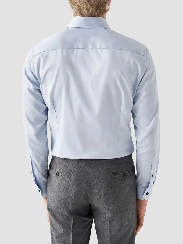 Eton Cotton Twill Contemporary-fit Button-front Shirt