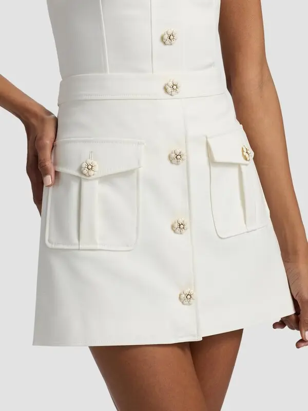 Ramy Brook Briella Cotton-blend Miniskirt